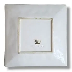 Silvestri | Dining | Kelly Paulk Silvestri Floral Square Plate 9 ...